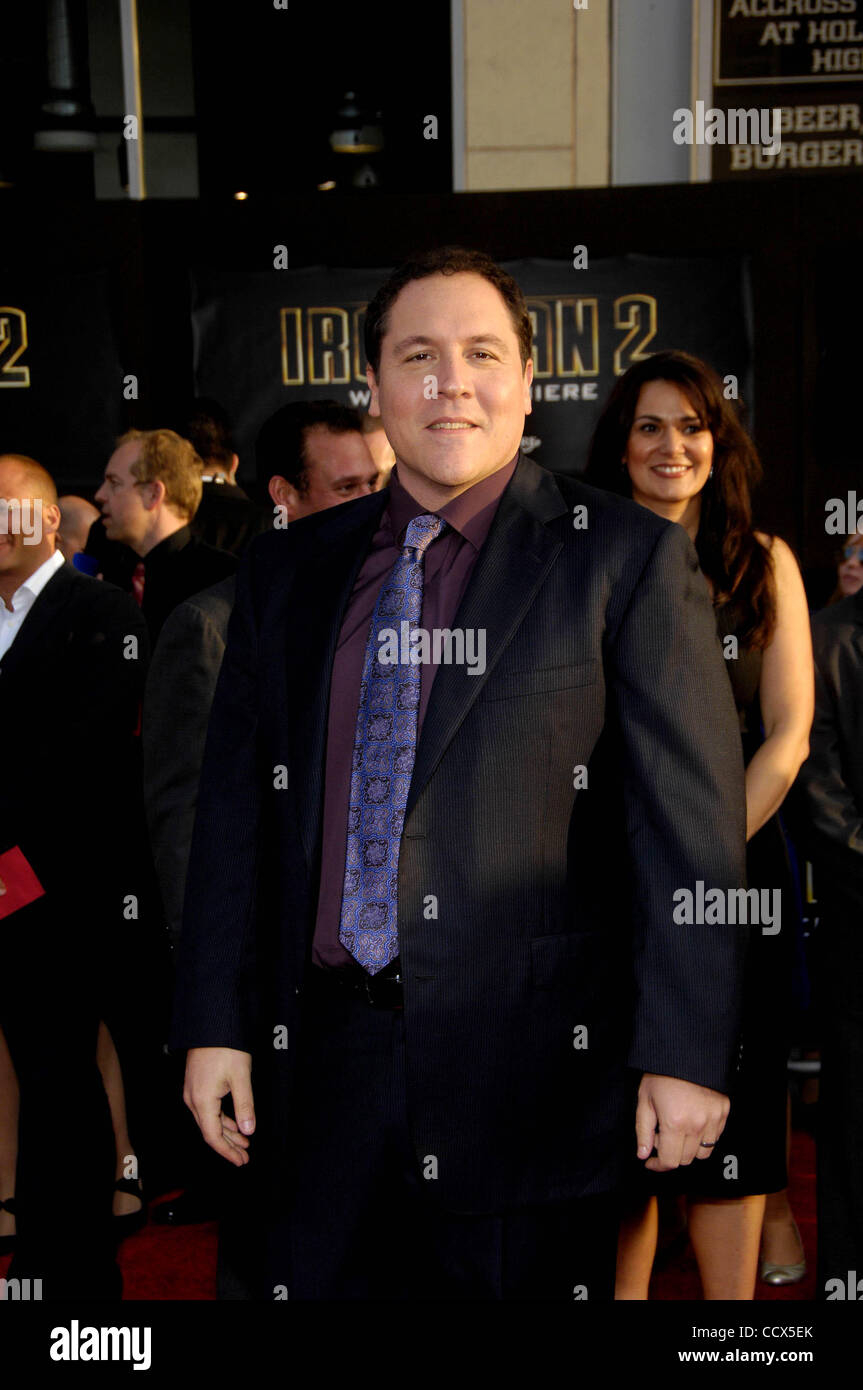 Apr. 26, 2010 - Hollywood, California, U.S. - Jon Favreau during the ...