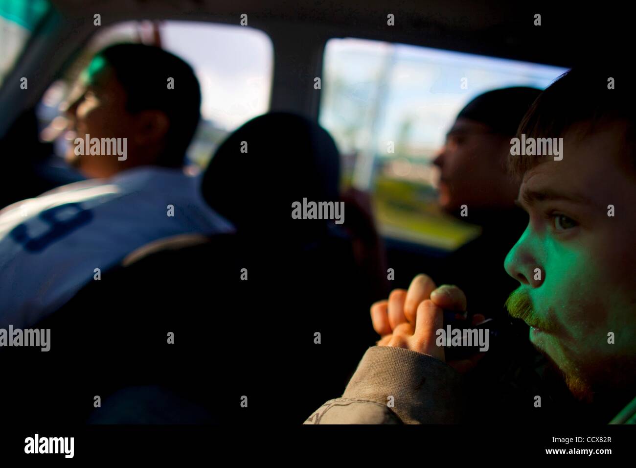 May 04, 2010 - Moses Lake, Washington, U.S. - Prospective gang members ...