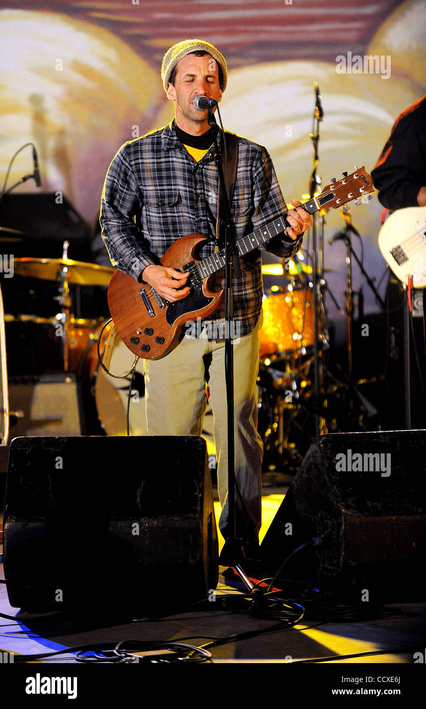 Mar 5, 2010 - Wilmington, North Carolina; USA -Singer / Guitarist DAVID ...