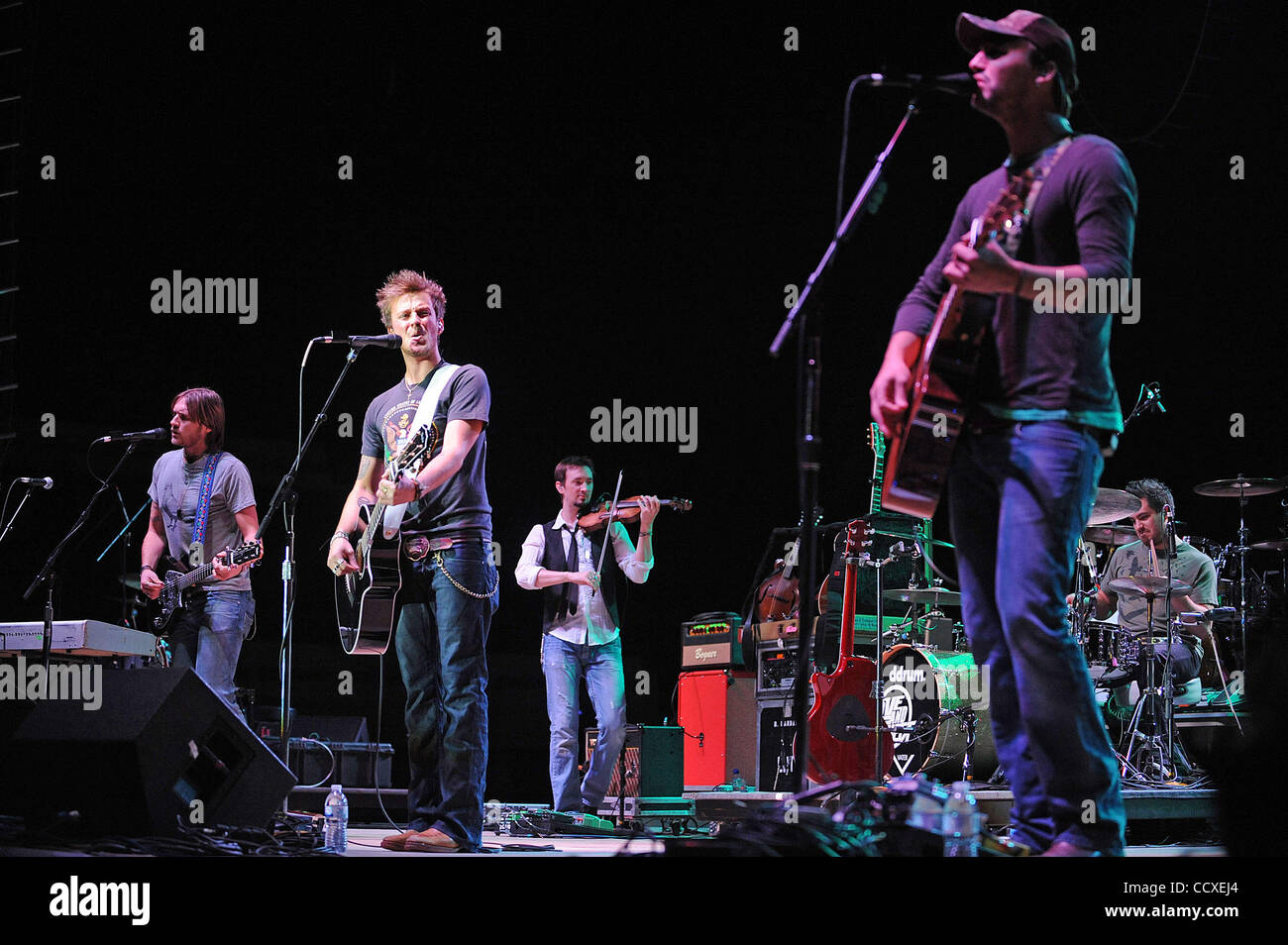 Mar 21, 2010 - Hampton, Virginia; USA - (L-R) Guitarist BRIAN BANDAS ...