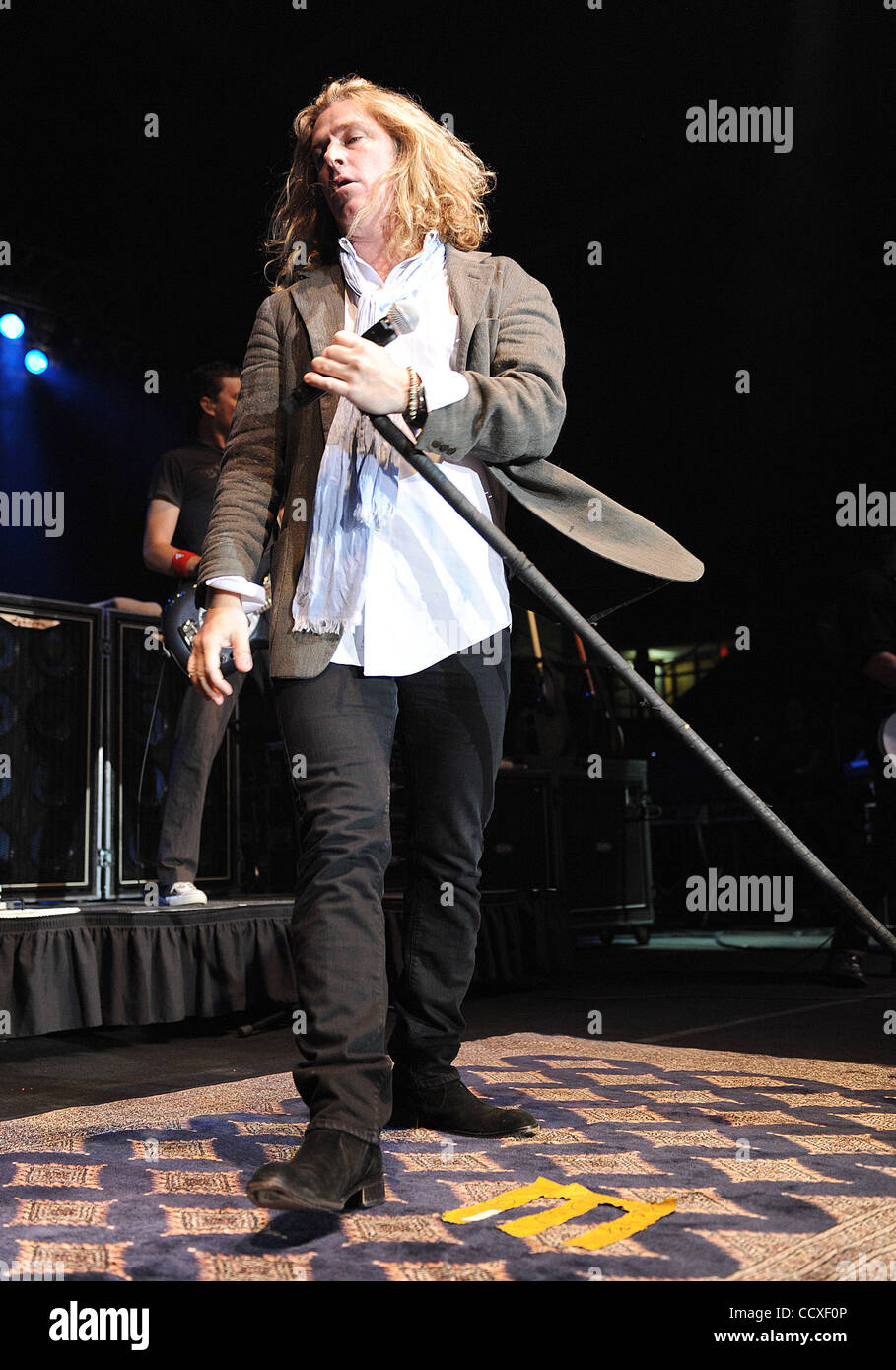 Apr 8, 2010 - Wilmington, North Carolina; USA - Singer ED ROLAND of the ...