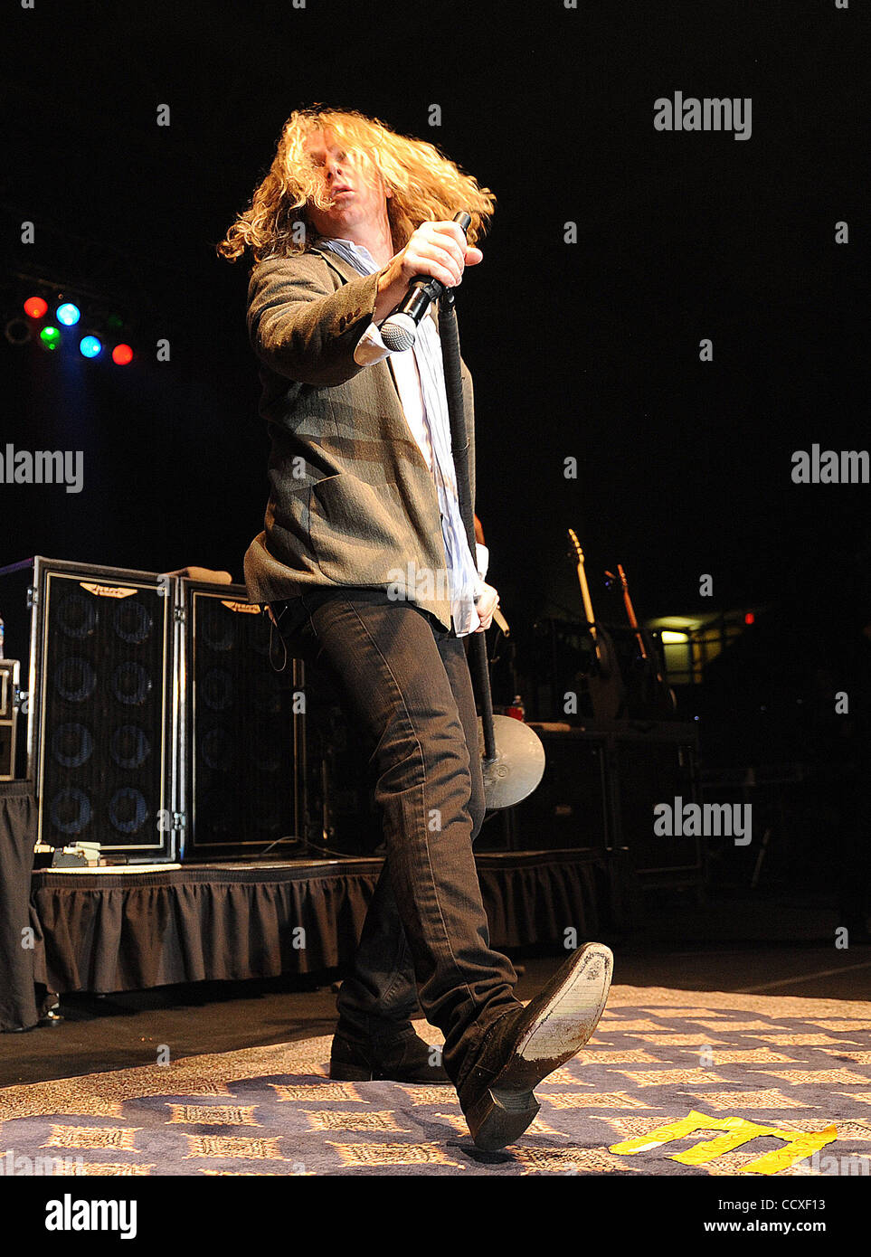 Apr 8, 2010 - Wilmington, North Carolina; USA - Singer ED ROLAND of the ...