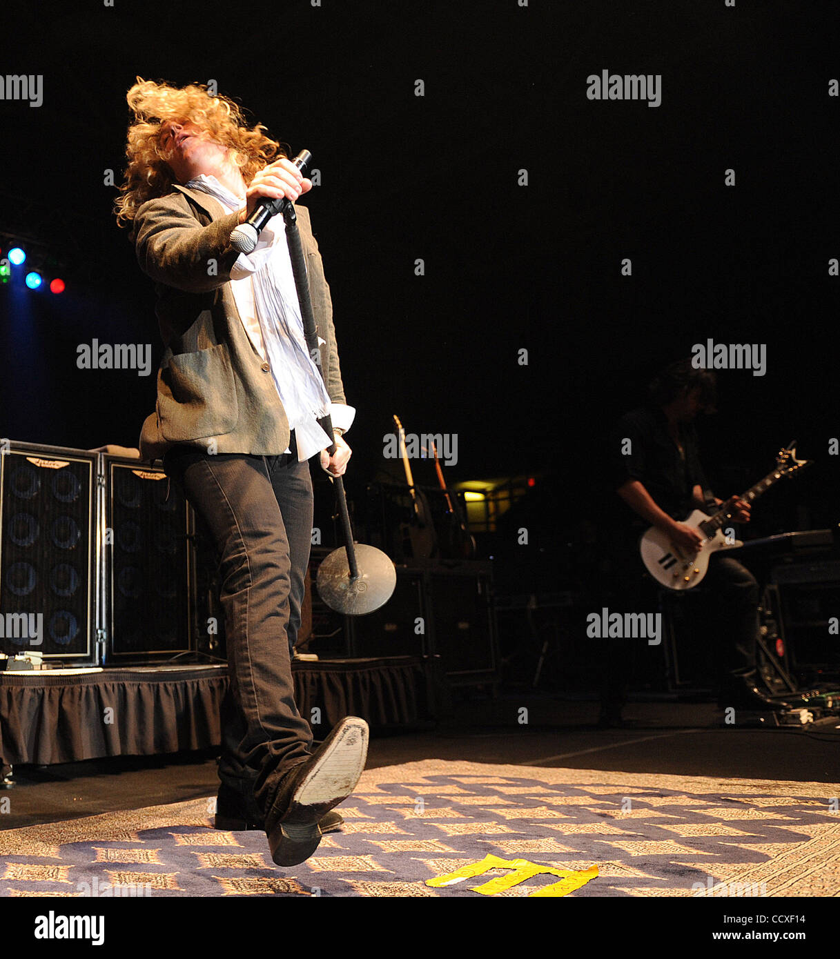 Apr 8, 2010 - Wilmington, North Carolina; USA - Singer ED ROLAND of the ...