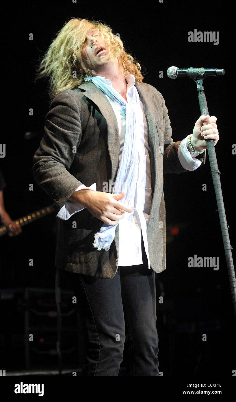 Apr 8, 2010 - Wilmington, North Carolina; USA - Singer ED ROLAND of the ...