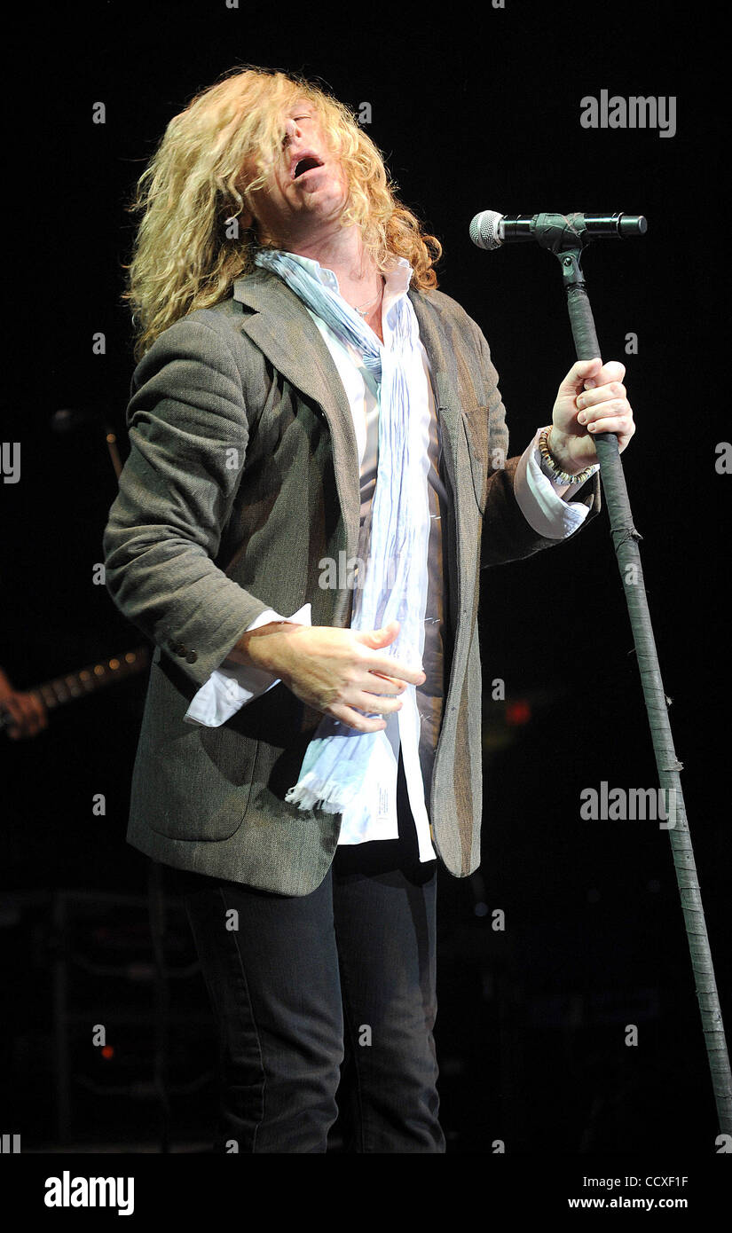 Apr 8, 2010 - Wilmington, North Carolina; USA - Singer ED ROLAND of the ...
