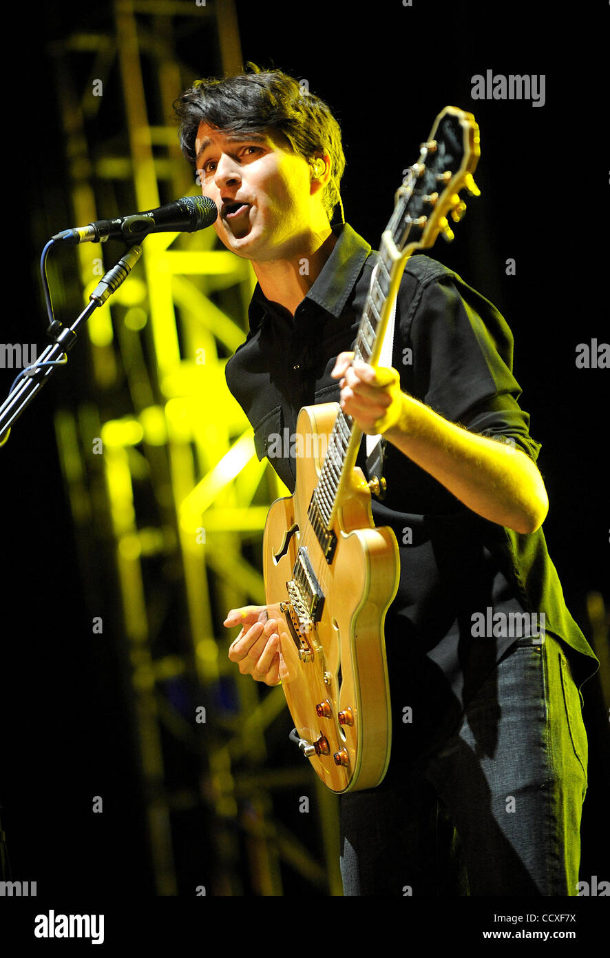 Apr 16, 2010 - Indio, California; USA - Singer / Guitarist EZRA KOENIG ...