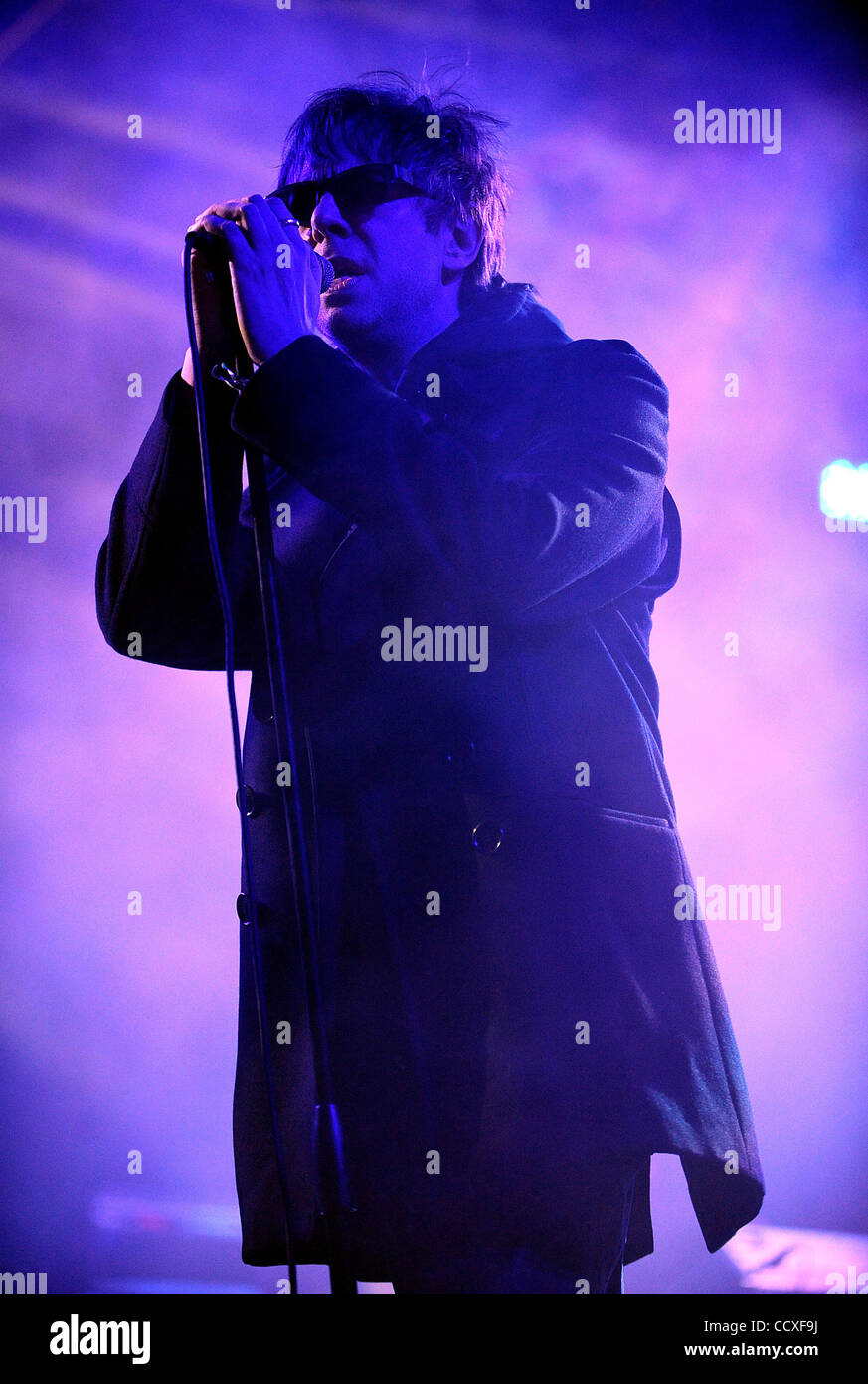 Apr 16, 2010 - Indio, California; USA - Singer IAN MCCULLOCH of the ...