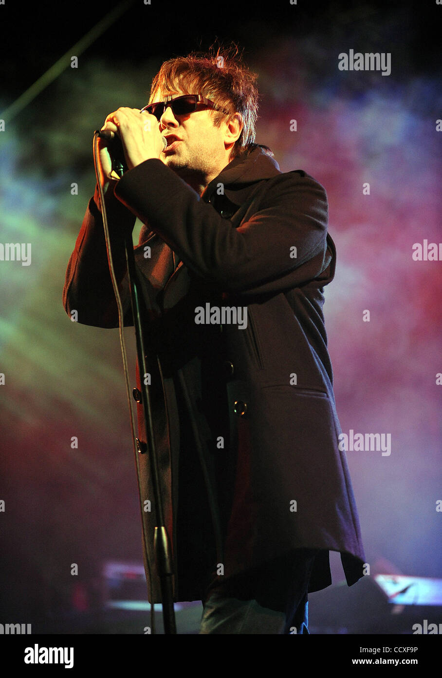 Apr 16, 2010 - Indio, California; USA - Singer IAN MCCULLOCH of the ...
