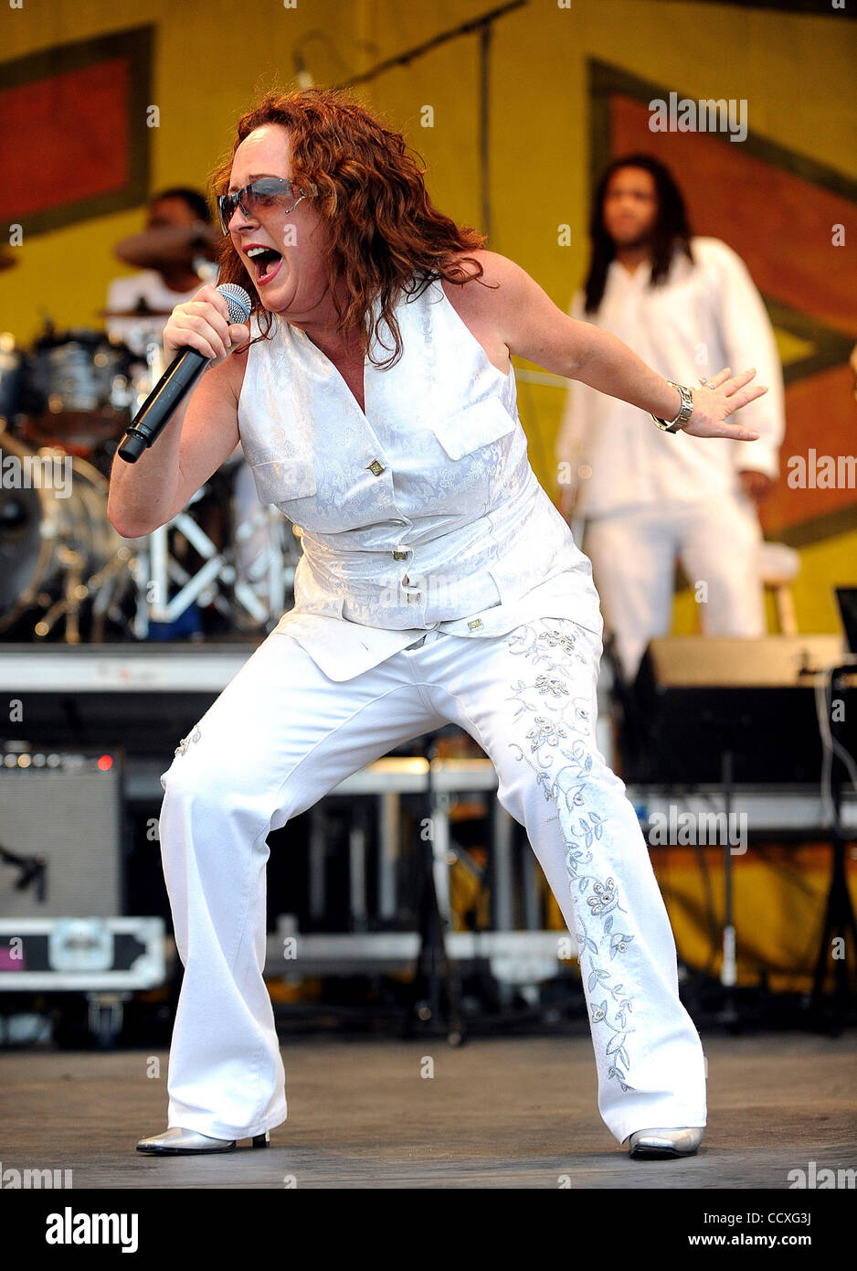 May 1, 2010 - New Orleans, Louisiana; USA - Singer TEENA MARIE performs ...