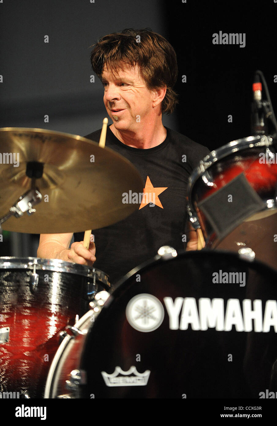May 1, 2010 - New Orleans, Louisiana; USA - Drummer CHRIS LAYTON ...