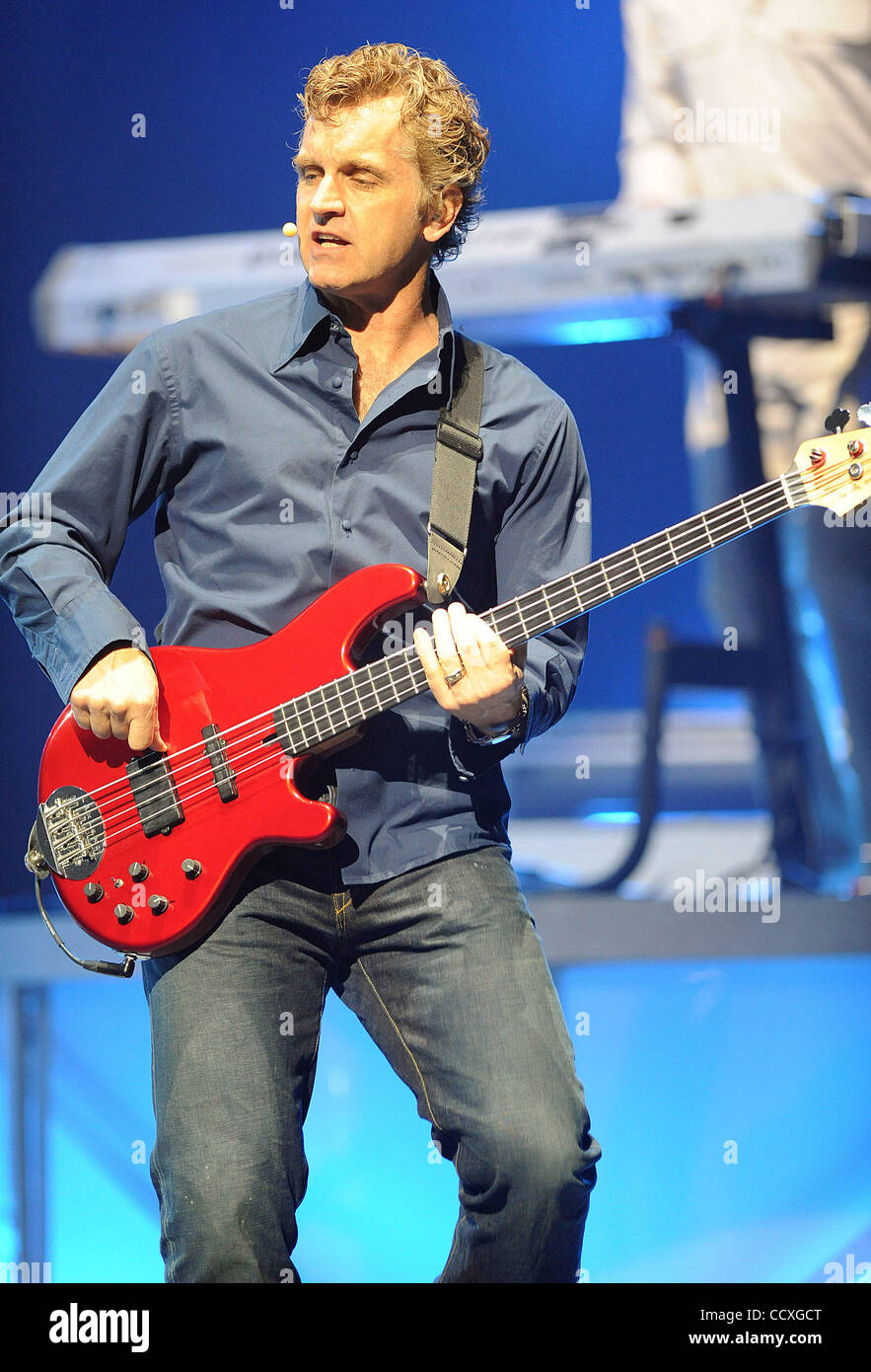 May 18, 2010 - Durham, North Carolina; USA - Bass Guitarist JASON ...