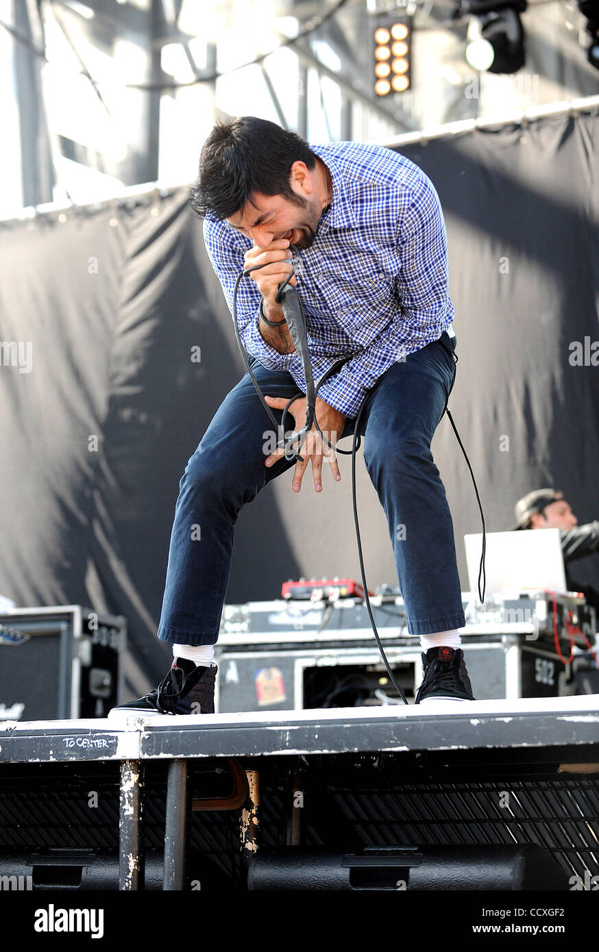 May 22, 2010 - Columbus, Ohio; USA - Singer CHINO MORENO of the band ...