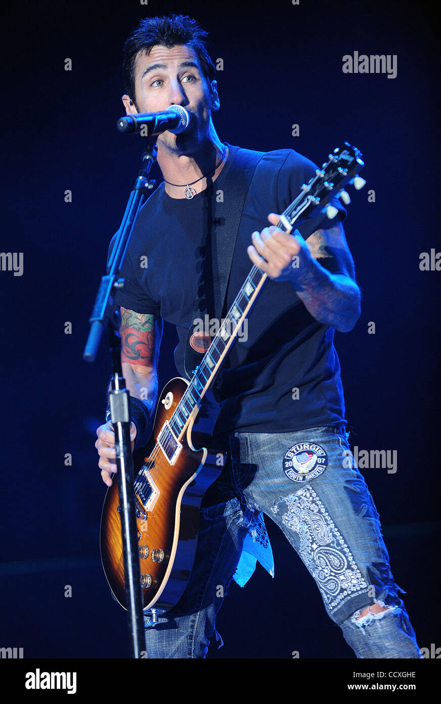 May 22, 2010 - Columbus, Ohio; USA - Singer SULLY ERNA of the band ...