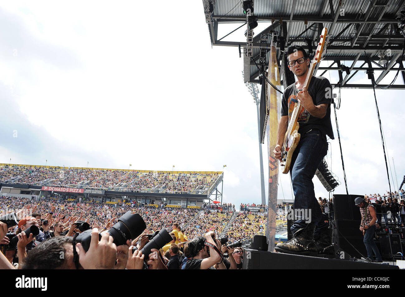 May 22, 2010 - Columbus, Ohio; USA - Bass Guitarist DOUG ARDITO of the ...