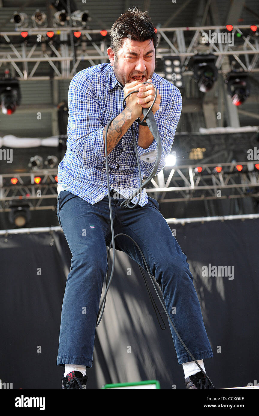 May 22, 2010 - Columbus, Ohio; USA - Singer CHINO MORENO of the band ...