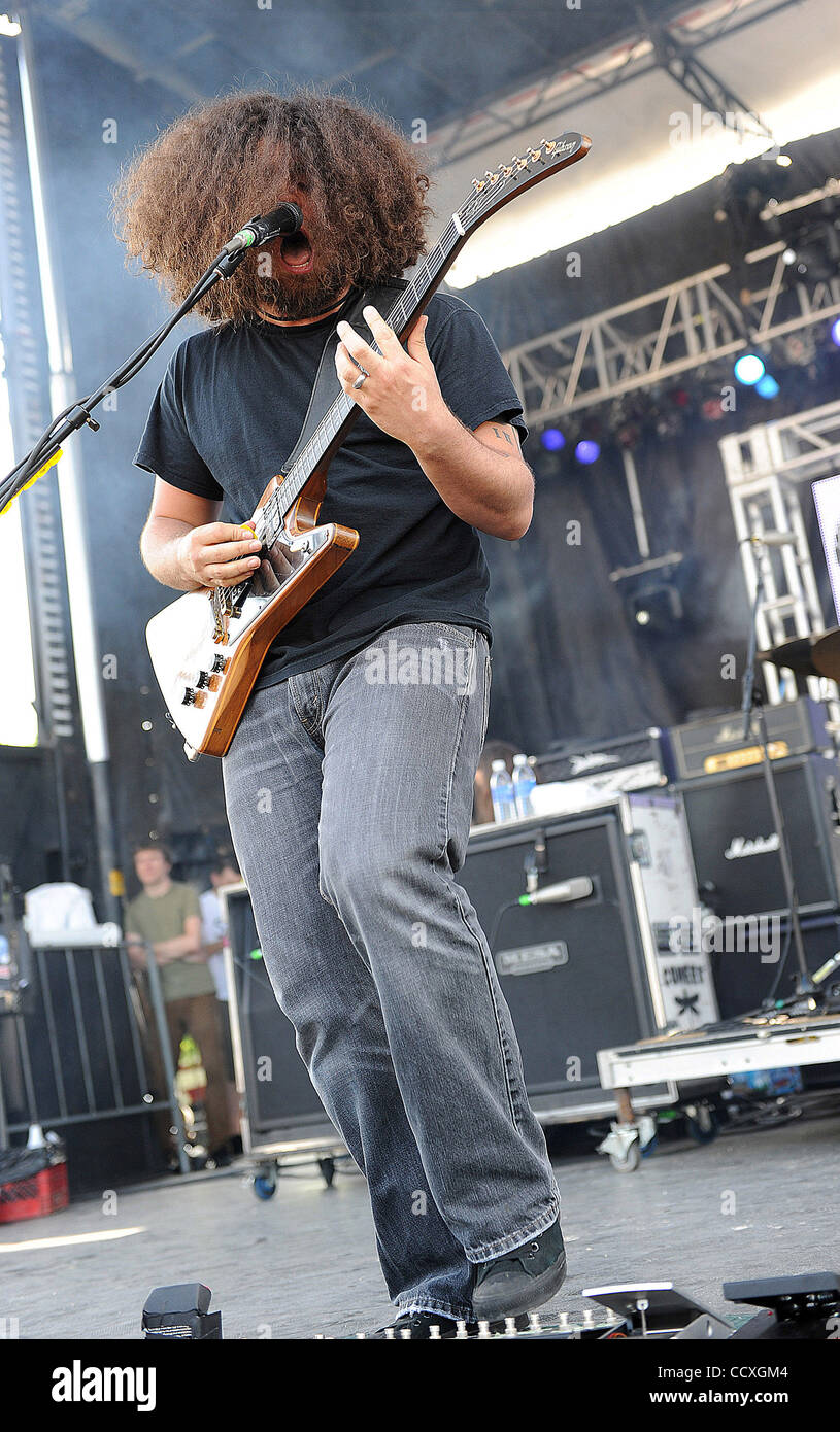 May 23, 2010 - Columbus, Ohio; USA - Singer / Guitarist CLAUDIO SANCHEZ ...