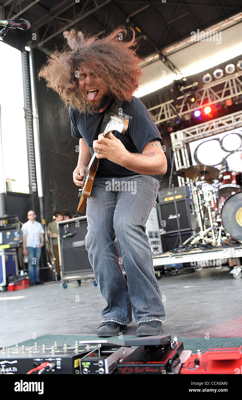 May 23, 2010 - Columbus, Ohio; USA - Singer / Guitarist CLAUDIO SANCHEZ ...