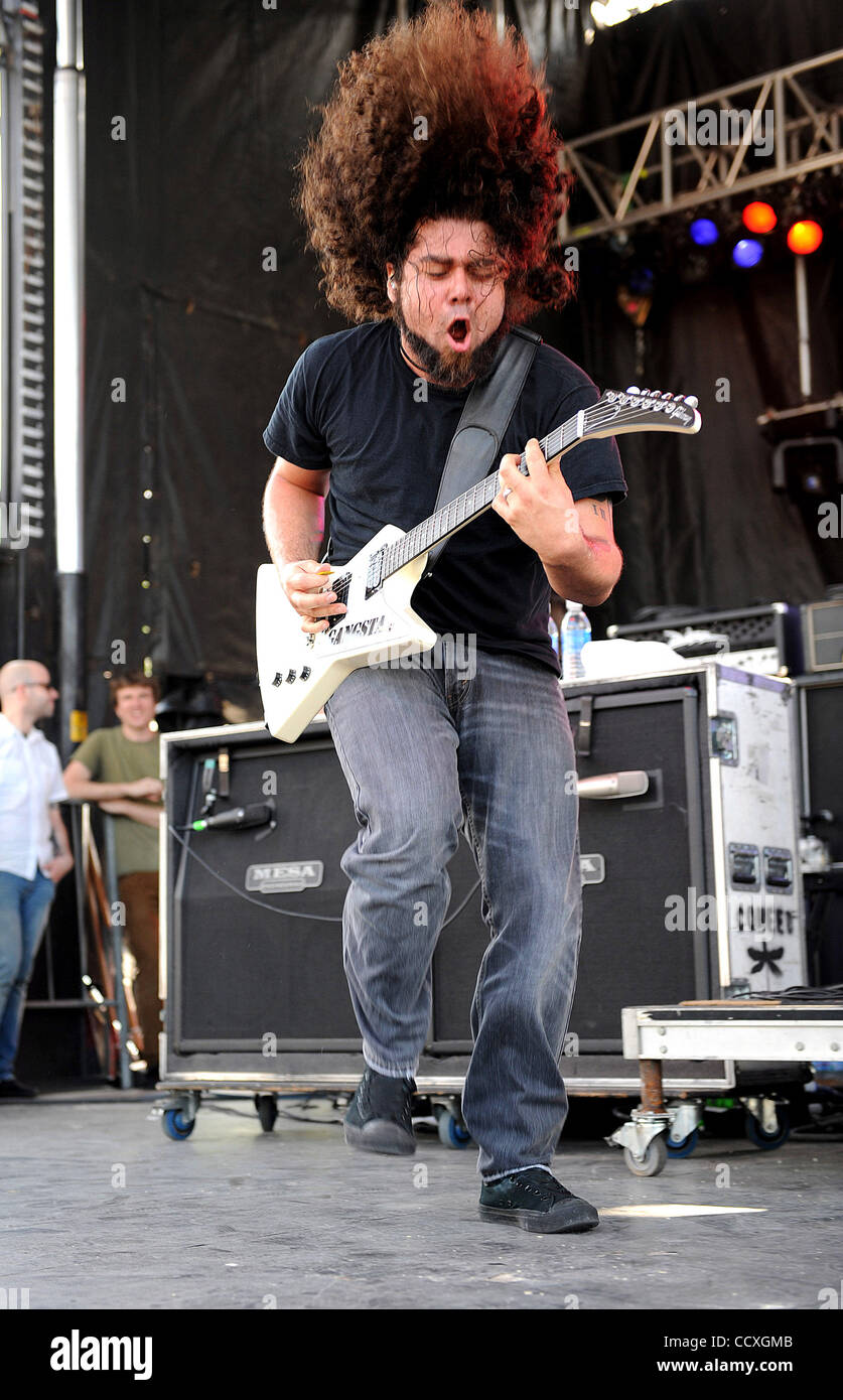 May 23, 2010 - Columbus, Ohio; USA - Singer / Guitarist CLAUDIO SANCHEZ ...