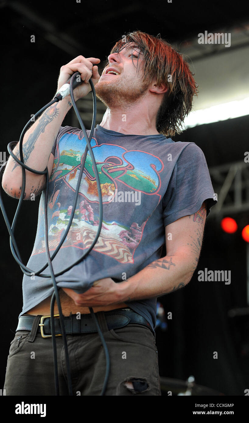 May 23, 2010 - Columbus, Ohio; USA - Musicians CIRCA SURVIVE performs ...