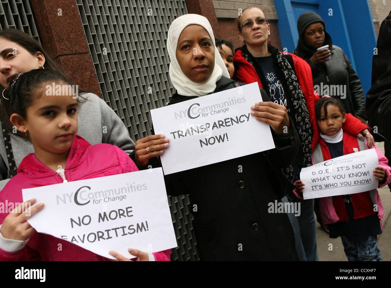 Mar 31, 2010 - New York, New York, U.S. - Parents and kids rally ...