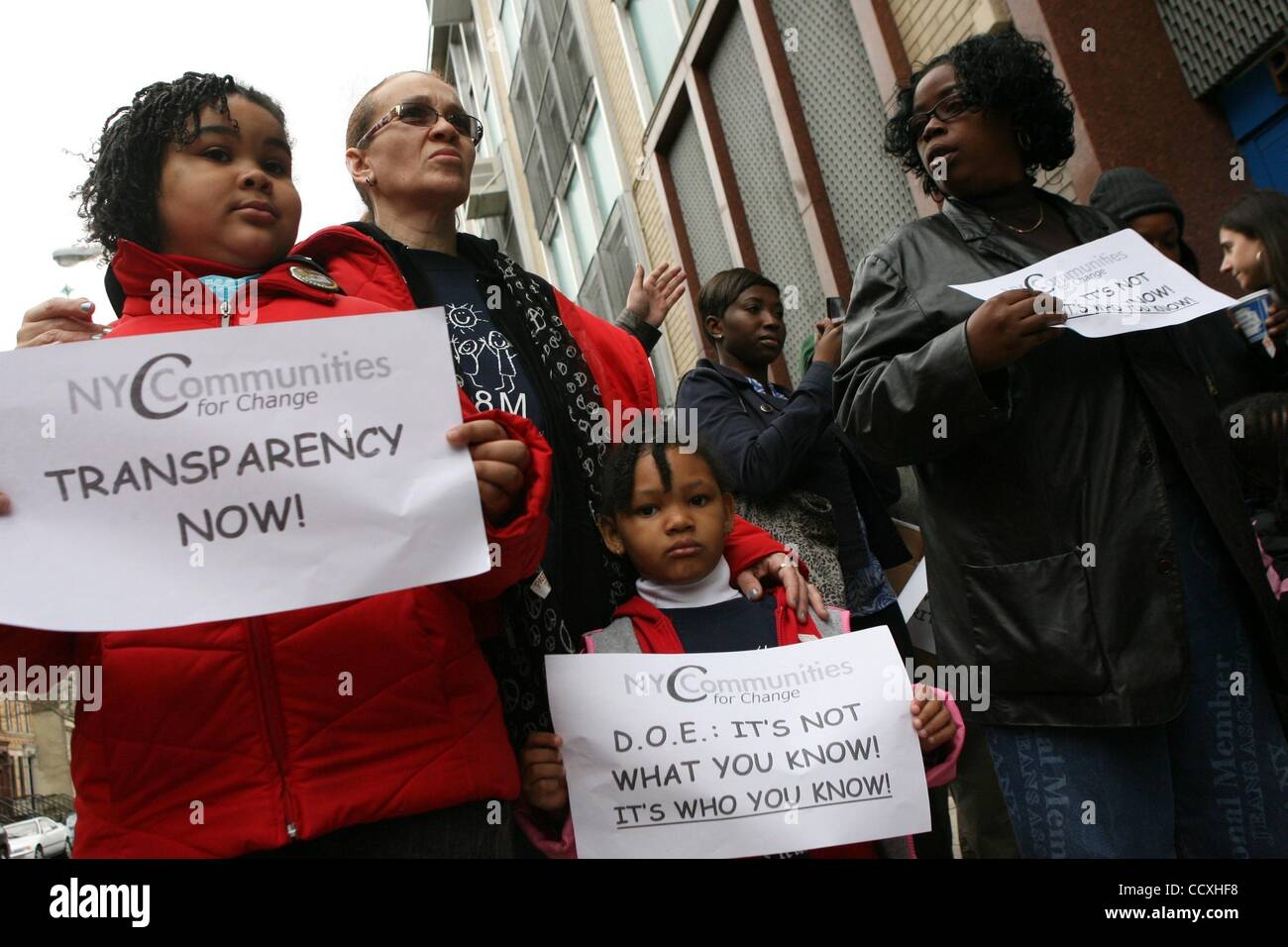 Mar 31, 2010 - New York, New York, U.S. - Parents and kids rally ...