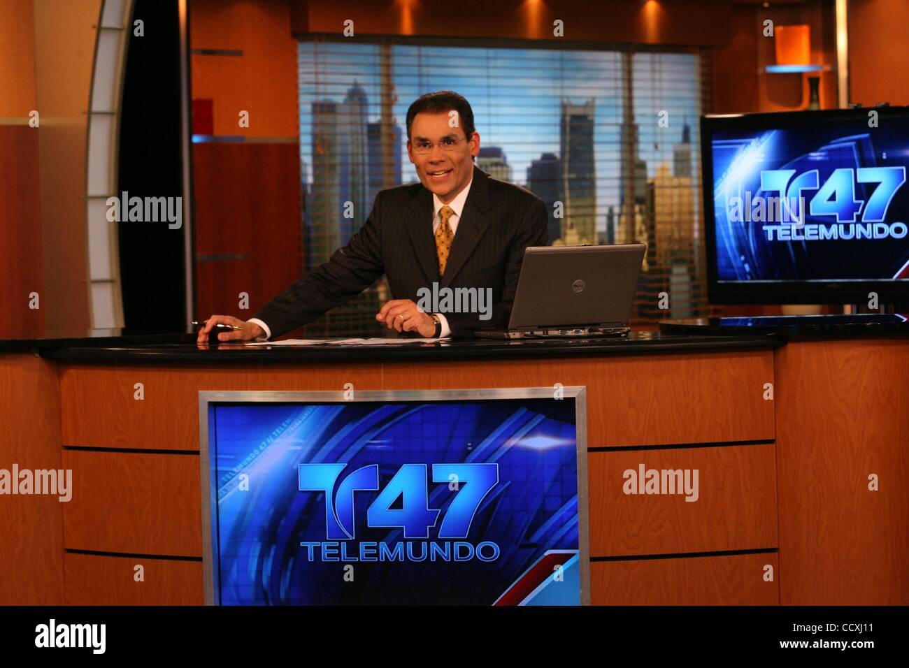 Telemundo news anchor hi-res stock photography and images - Alamy