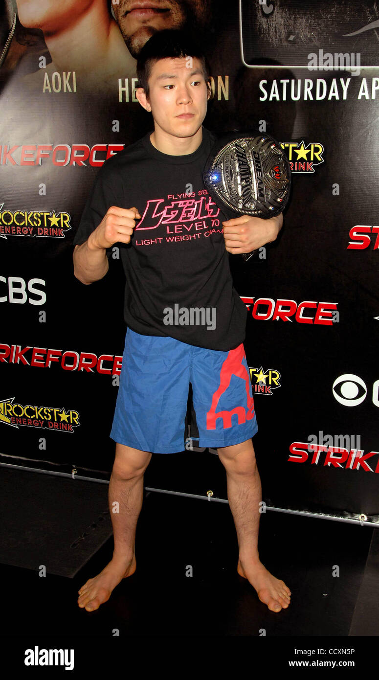 Mar. 17, 2010 - Los Angeles, California, United States - SHINYA AOKI ...