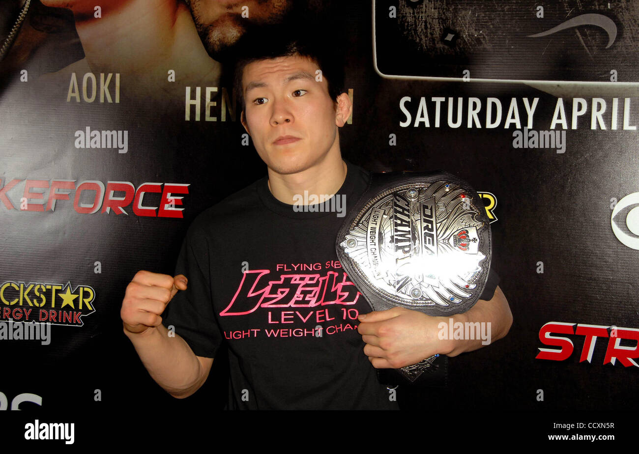 Mar. 17, 2010 - Los Angeles, California, United States - SHINYA AOKI ...