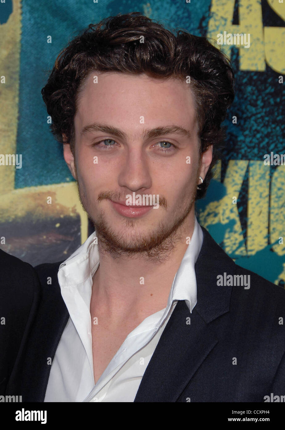 Apr. 13, 2010 - Los Angeles, California, U.S. - AARON JOHNSON Attends ...