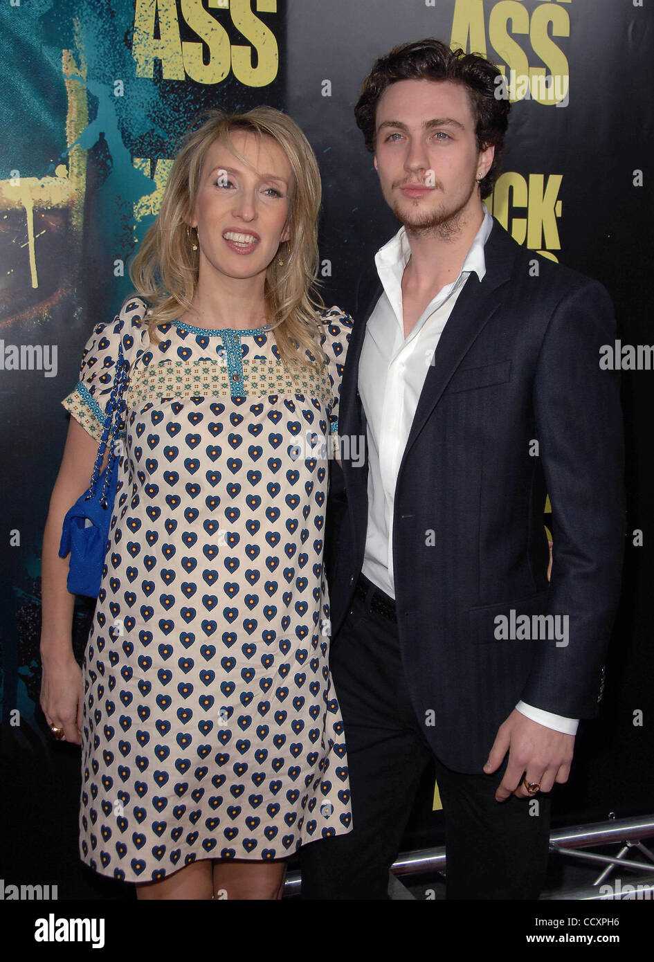 Apr. 13, 2010 - Los Angeles, California, U.S. - AARON JOHNSON Attends ...