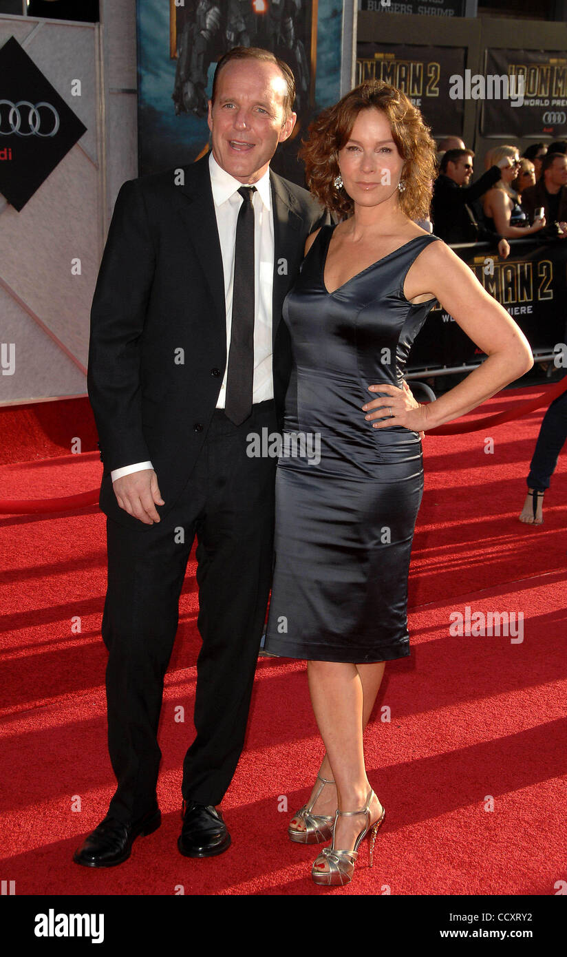 Apr. 26, 2010 - Los Angeles, California, U.S. - JENNFER GREY, CLARK ...