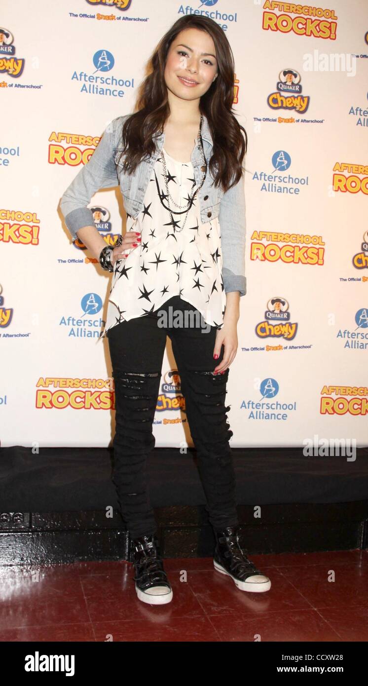 Mar 11, 2010 - New York, New York, USA - Singer and actress MIRANDA ...
