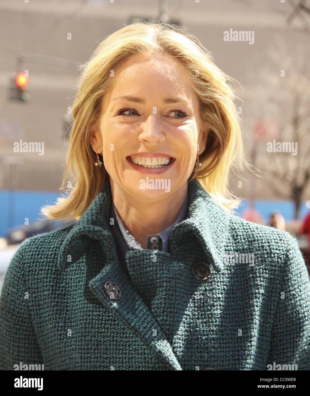 Mar 17, 2010 - New York, New York, USA - Actress SHARON STONE on the ...
