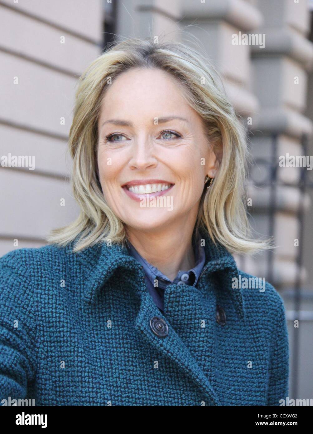 Mar 17, 2010 - New York, New York, USA - Actress SHARON STONE on the ...