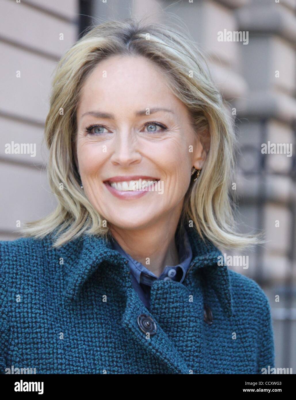 Mar 17, 2010 - New York, New York, USA - Actress SHARON STONE on the ...