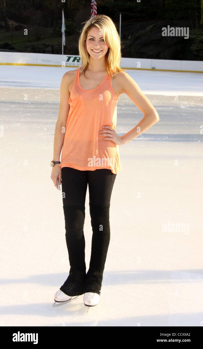 Apr 05, 2010 - New York, New York, USA - Ice skater TANITH BELBIN ...