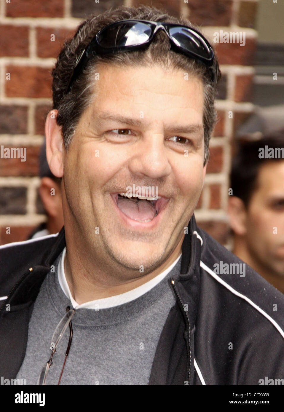 Radio personality MIKE GOLIC arrives for his appearance on 'The Late ...