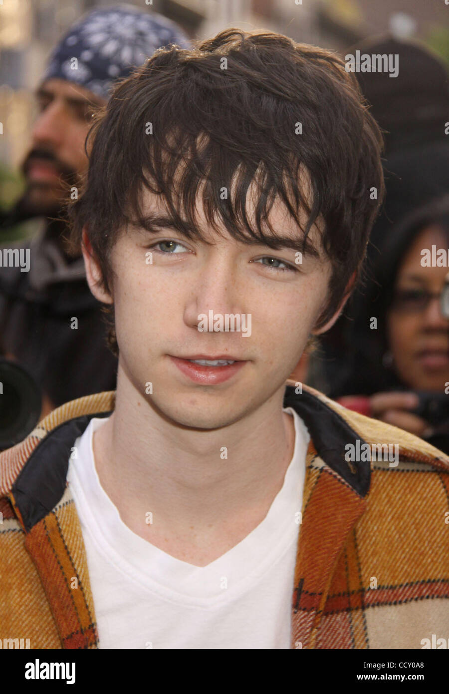 Actor LIAM AIKEN attends the premiere of 'The Killer Inside Me' held ...