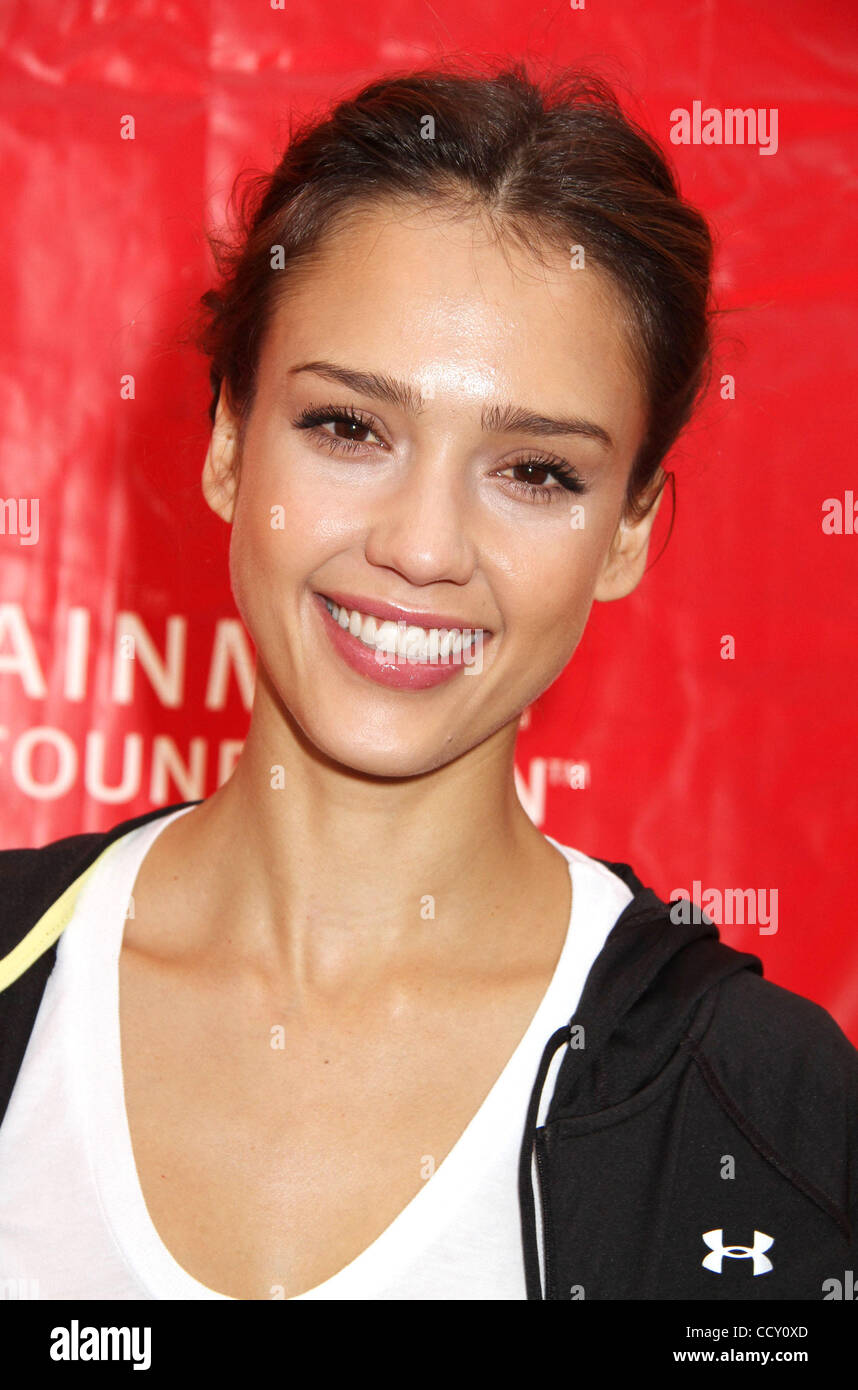 Actress JESSICA ALBA attends the 13th Annual EIF Revlon Run/ Walk For ...