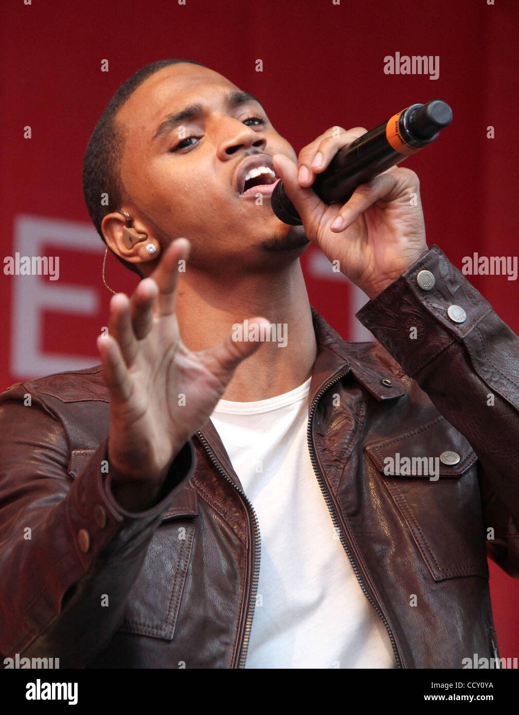 Singer TREY SONGZ attends the 13th Annual EIF Revlon Run/ Walk For ...