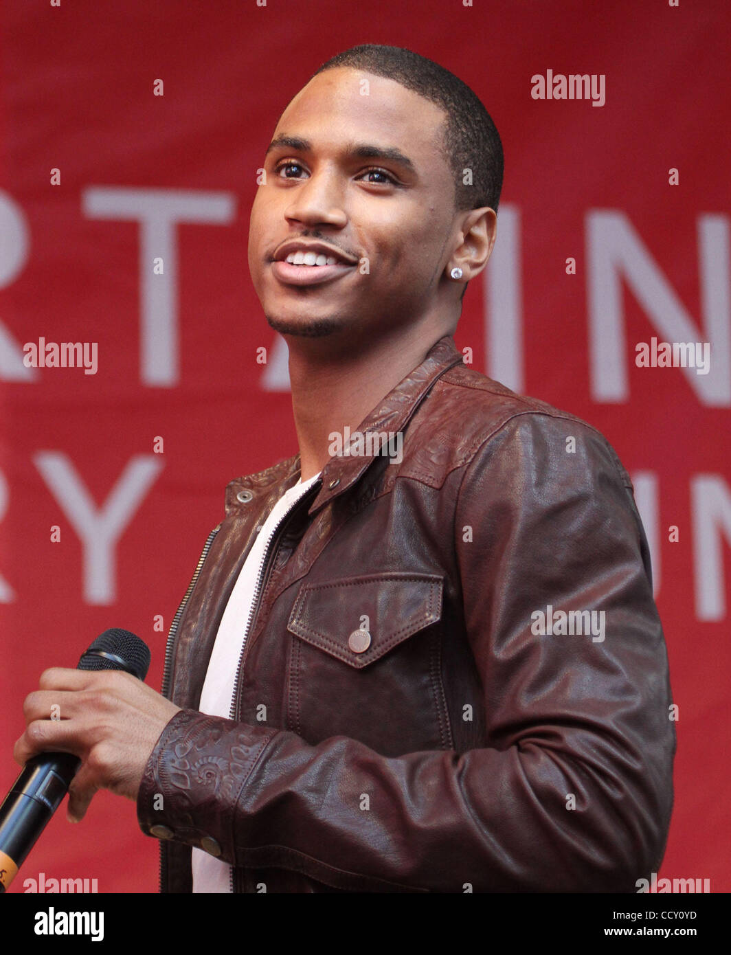 Singer TREY SONGZ attends the 13th Annual EIF Revlon Run/ Walk For ...