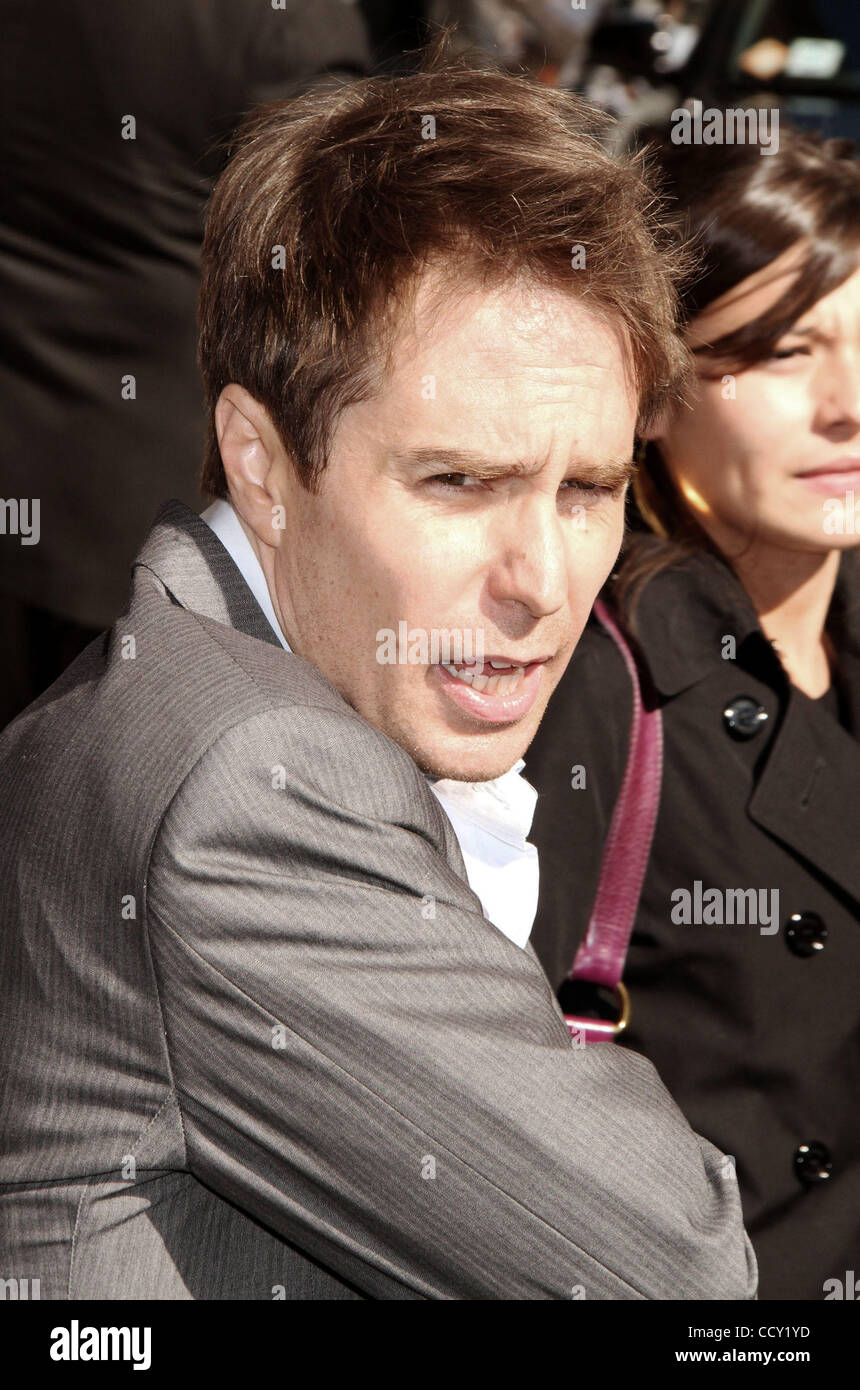 Actor SAM ROCKWELL poses for photos at his appearance on 'The Late Show ...