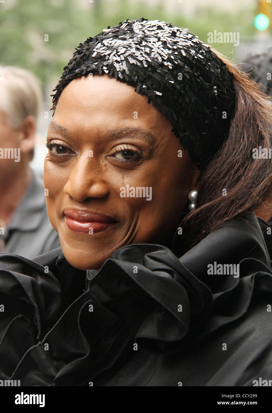 Opera singer JESSYE NORMAN attends legendary jazz singer and actress ...
