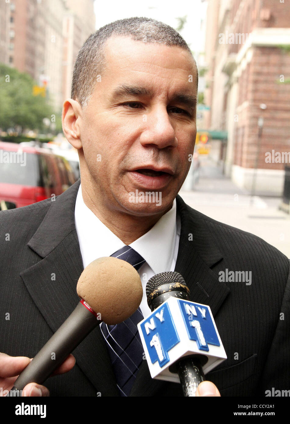 New York Governor DAVID PATERSON attends legendary jazz singer and ...