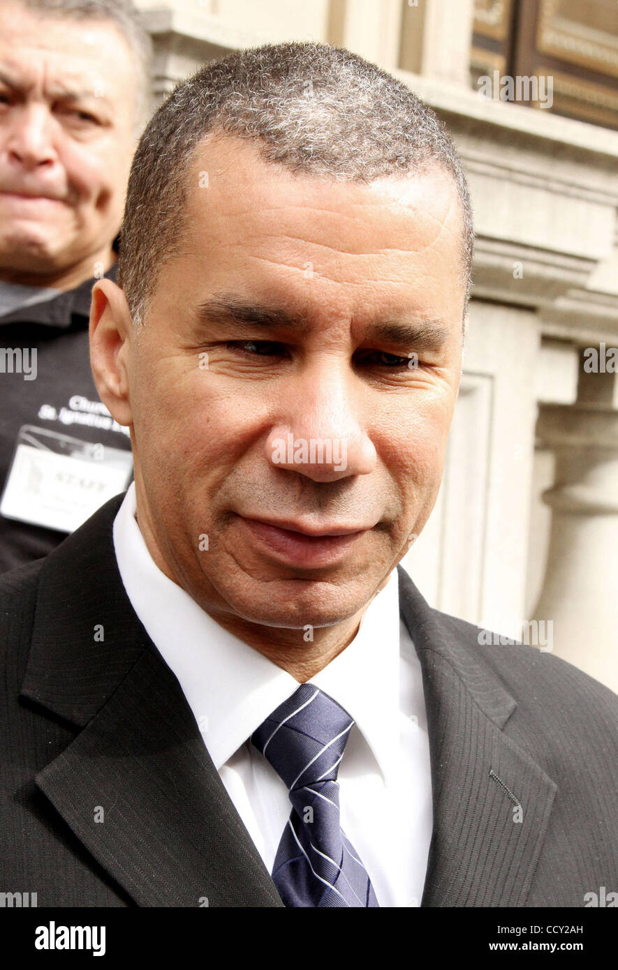New York Governor DAVID PATERSON attends legendary jazz singer and ...