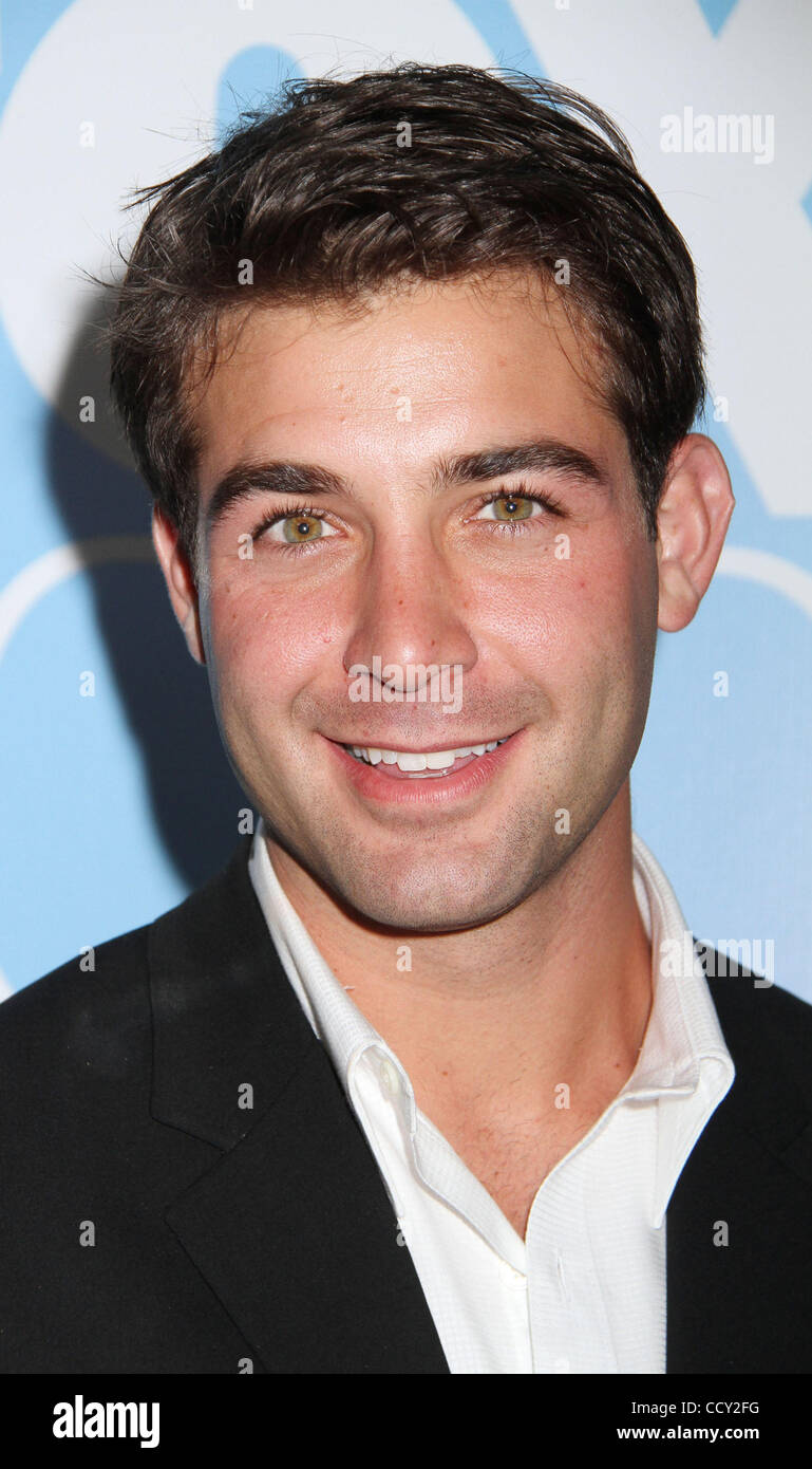Actor JAMES WOLK attends the FOX 2010 Upfront after-party held at ...