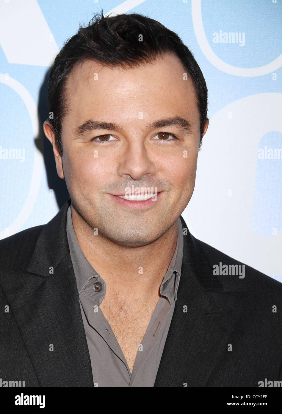 Actor SETH MACFARLANE attends the FOX 2010 Upfront after-party held at ...