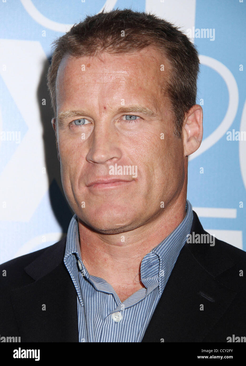 Actor MARK VALLEY attends the FOX 2010 Upfront after-party held at ...