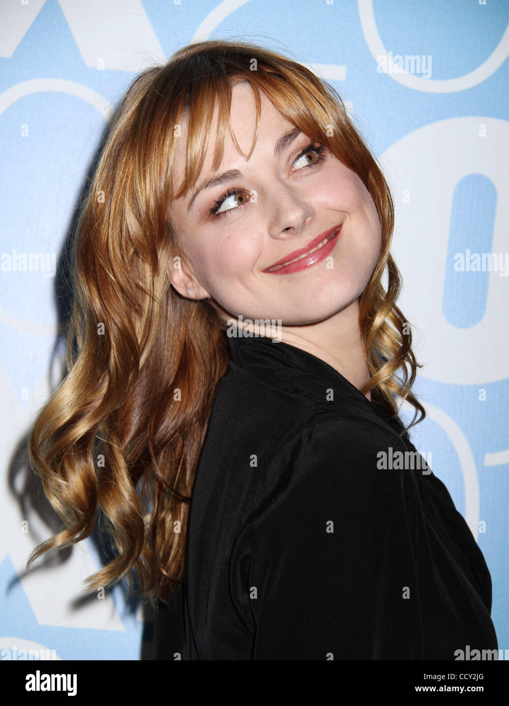 Actor ALEXANDRA BRECKENRIDGE attend the FOX 2010 Upfront after-party ...