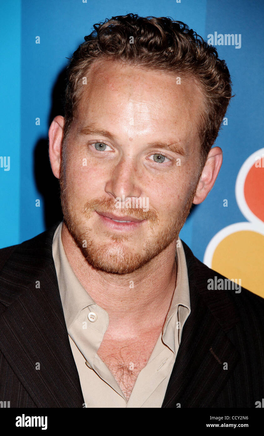 Actor COLE HAUSER attends the NBC Upfront at the New York Hilton Hotel ...